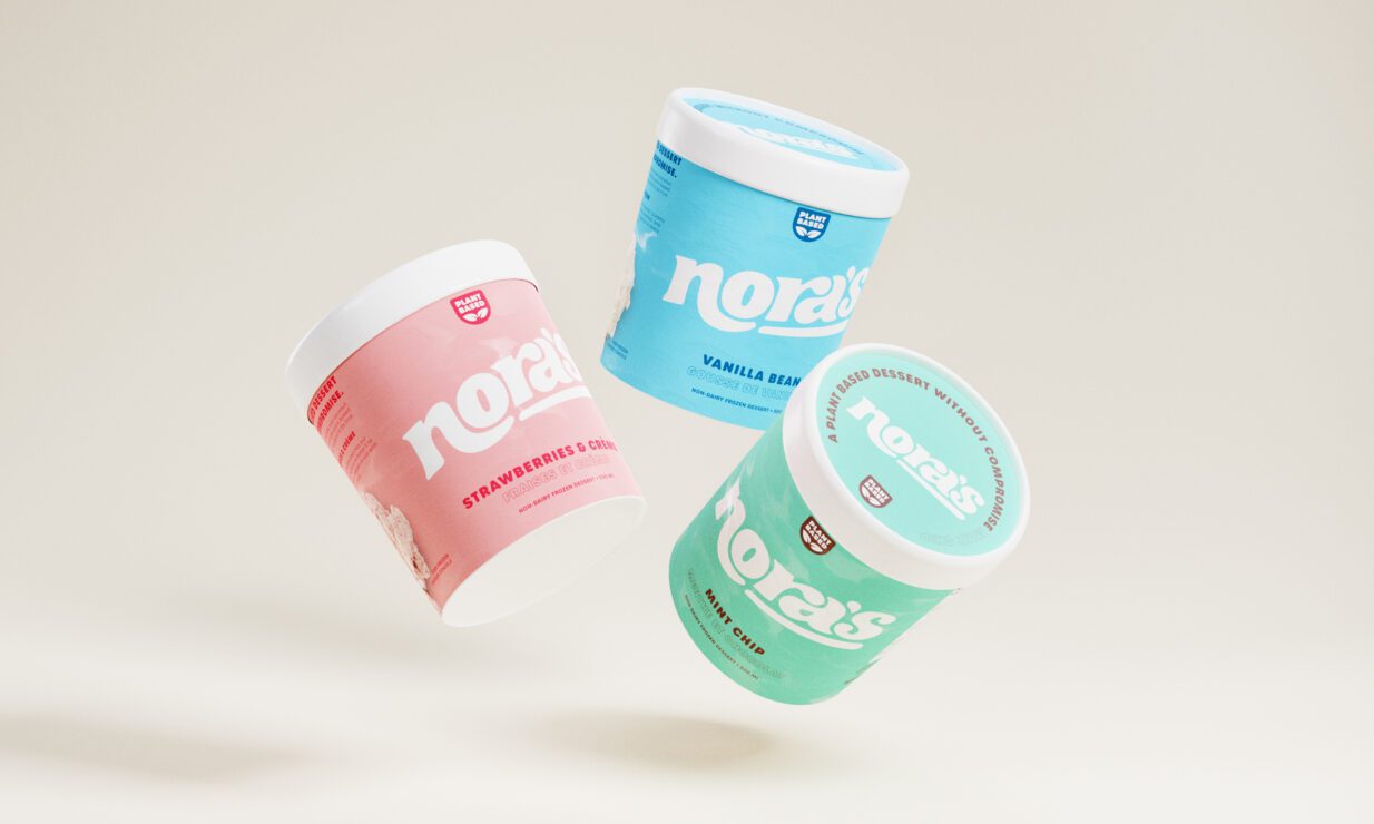 ZAK - Nora’s Non Dairy - Branding and Packaging Design