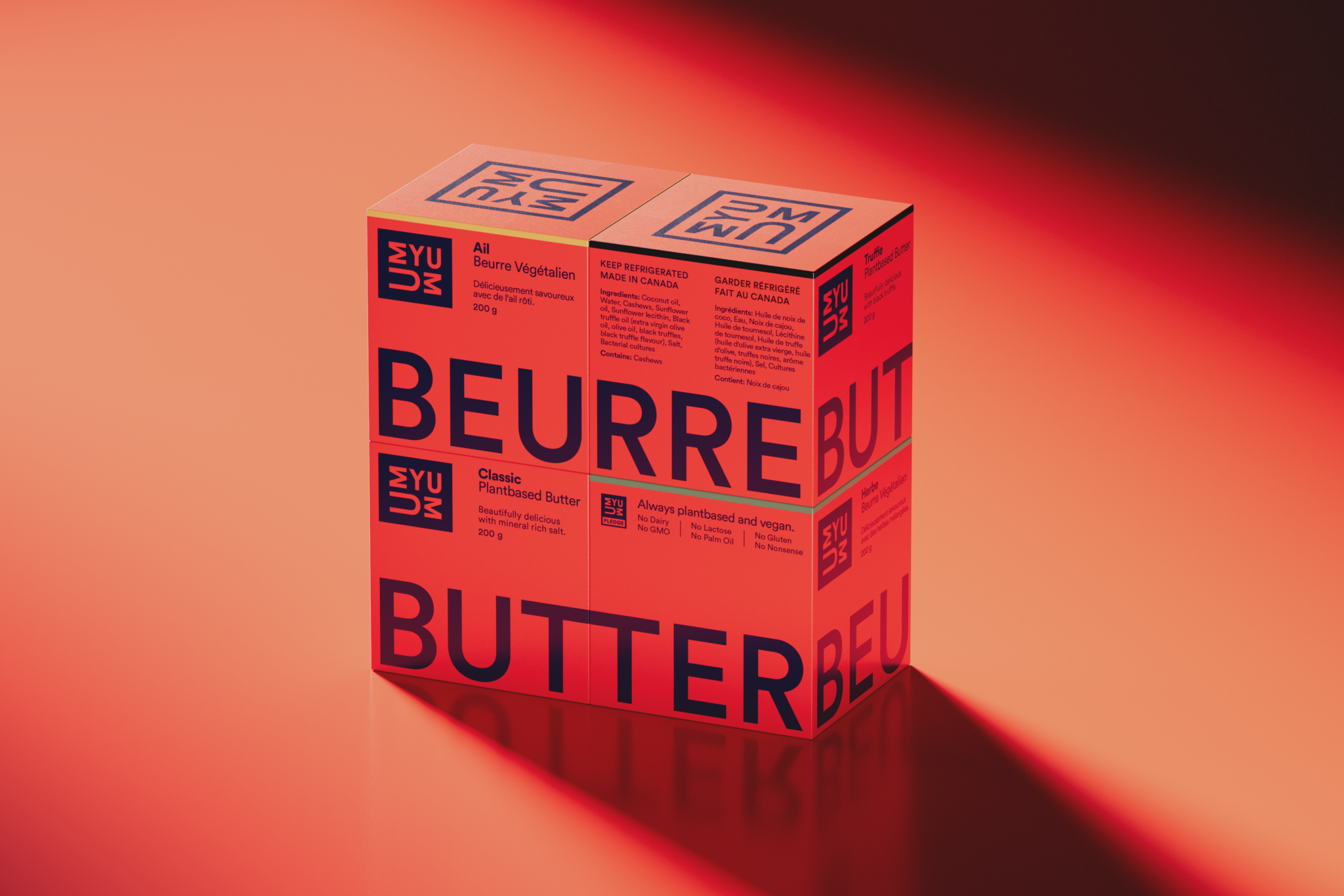 UMYUM Foods - Plant Based Packaging Design - ZAK